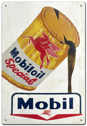 Mobil Oil Sign